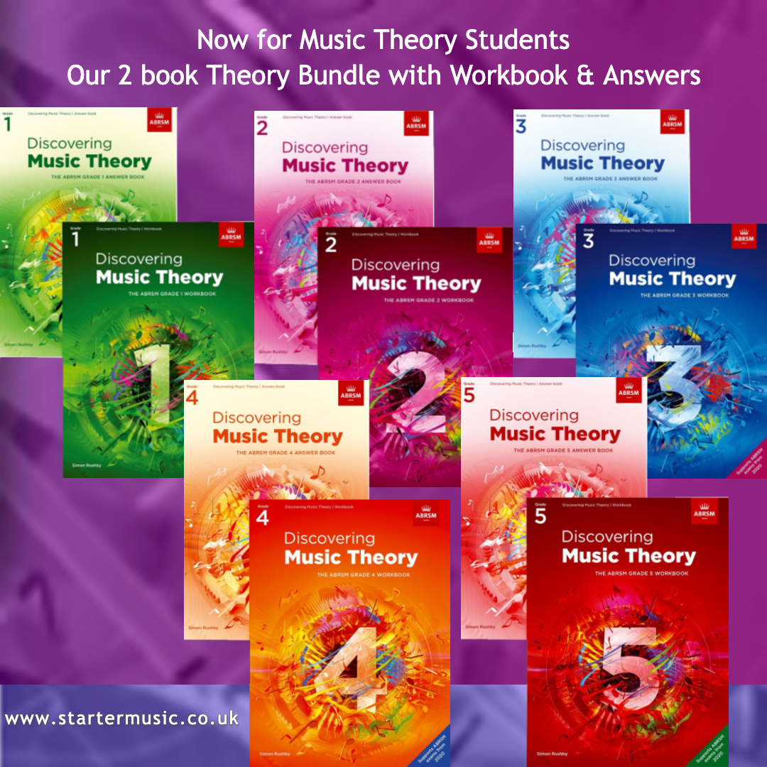 Two book Music Theory Bundles launched for Students – Starter Music